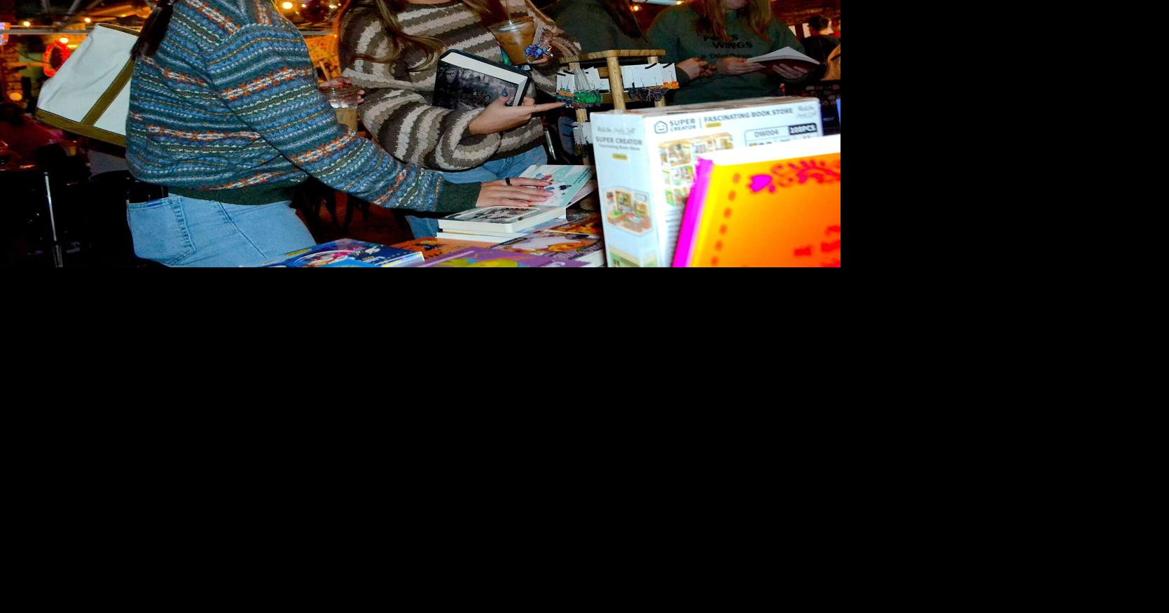 'Spooky Book Fair' draws crowd to Brew Bridge | Local News | messenger ...