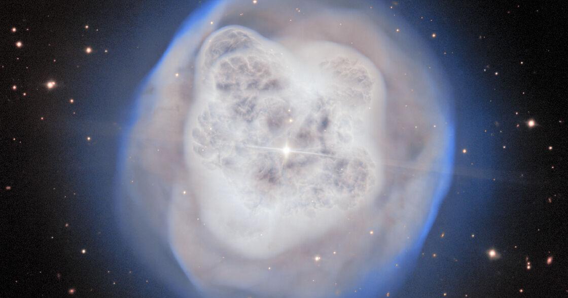 Dying star resembles a billowing crystal ball in new telescope photo ...