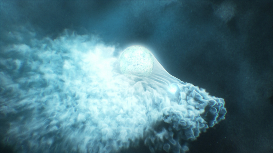 Space scientists release stunning images of black hole eating star ...