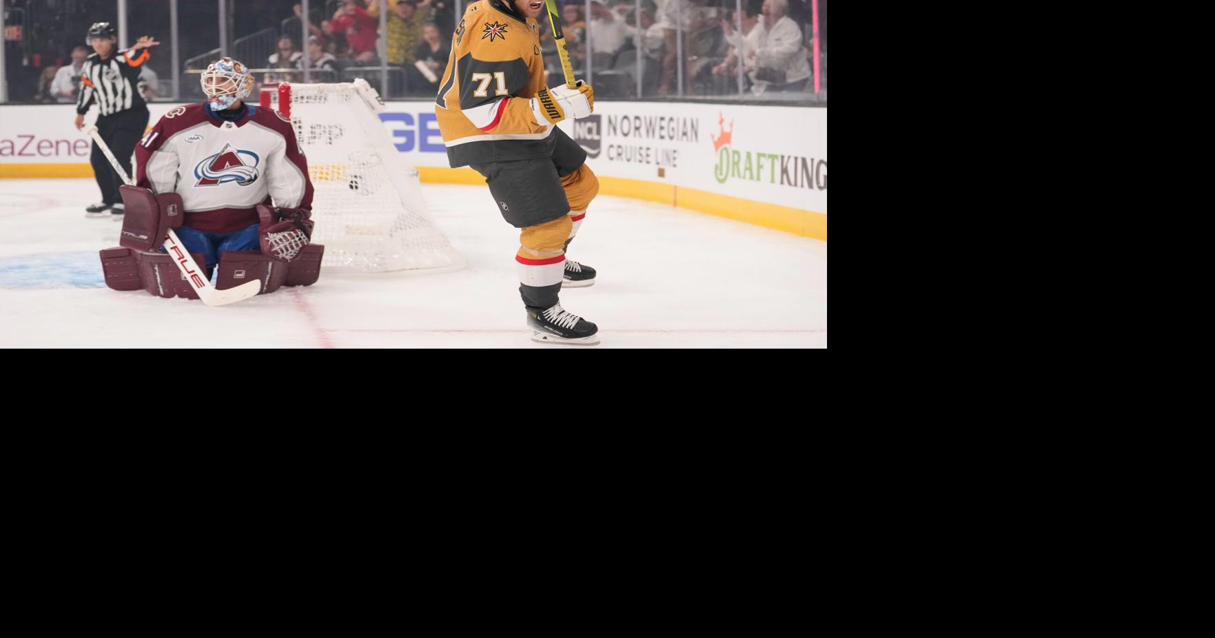 Golden Knights seek a sweep of Presidents' Trophy-winning Avalanche in ...