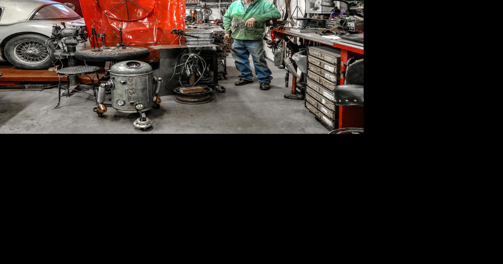 Shoemaker turns scrap metal into art | Business | messenger-inquirer.com