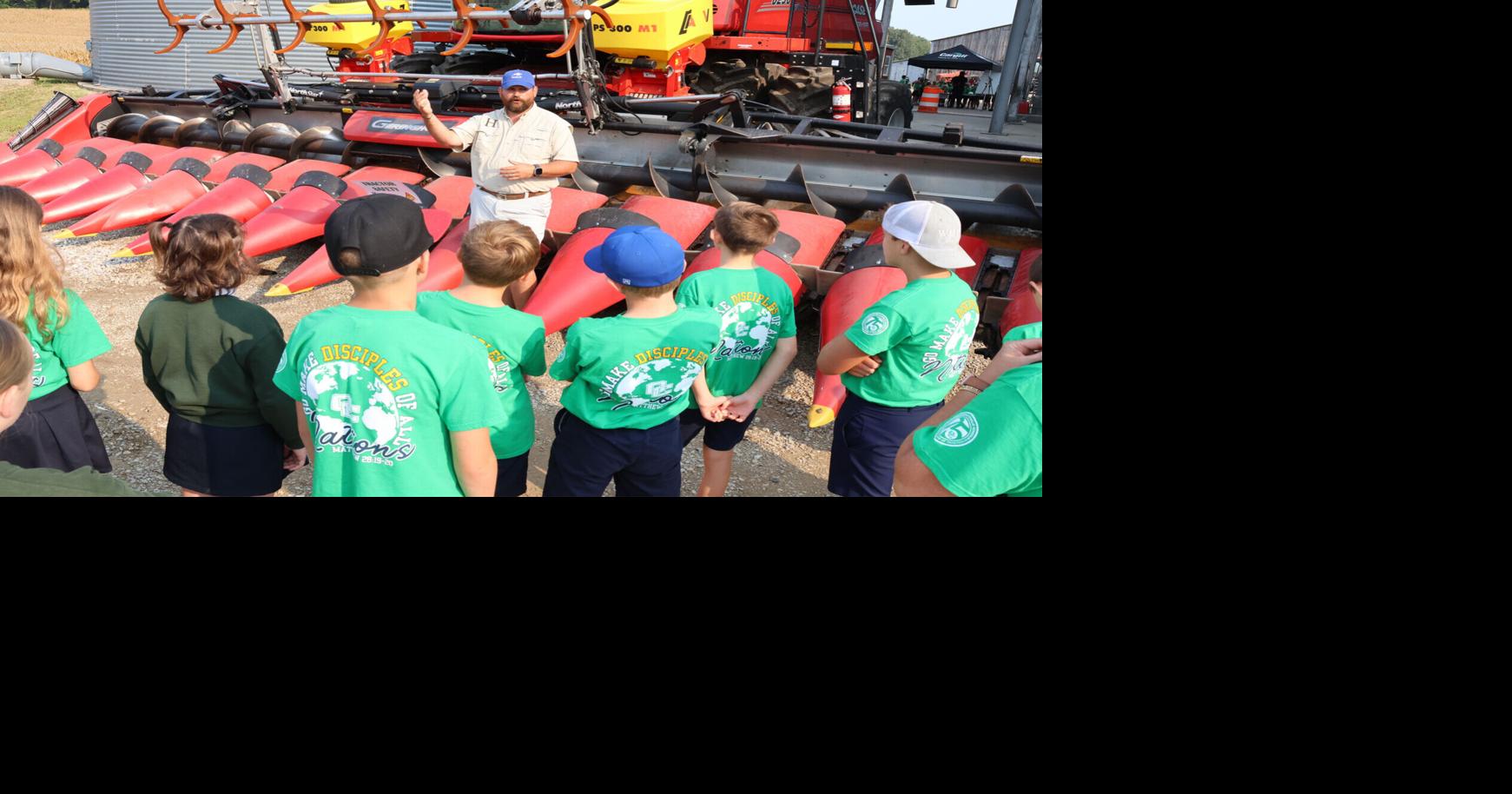 Owensboro Catholic students learn about safety on Philpot farm | Local ...