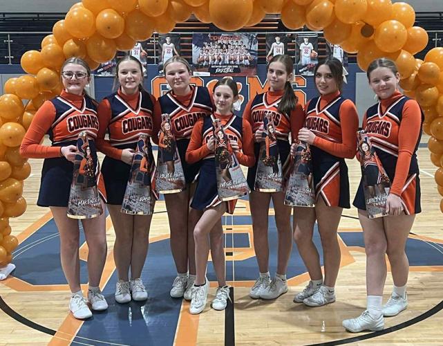 GCMS cheerleaders celebrate 8th Grade Night | Sports | messenger ...