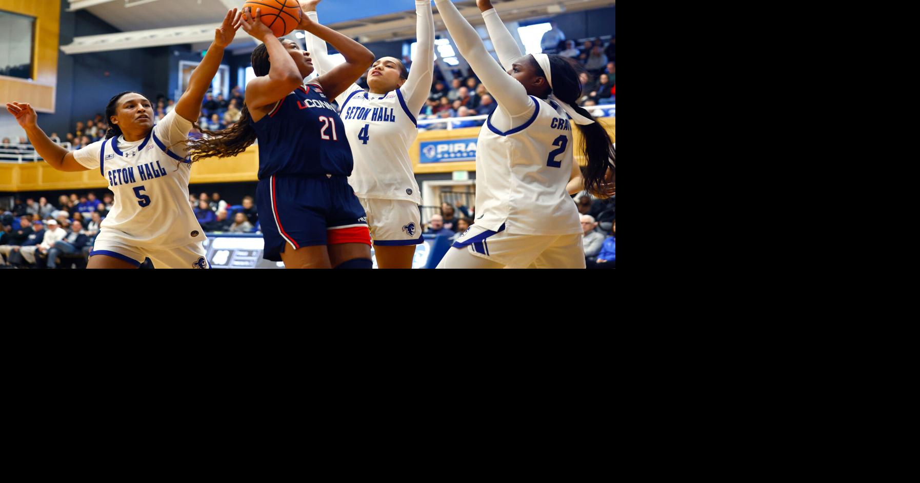 AP women's basketball player of the week is No. 1 UConn's Sarah Strong ...
