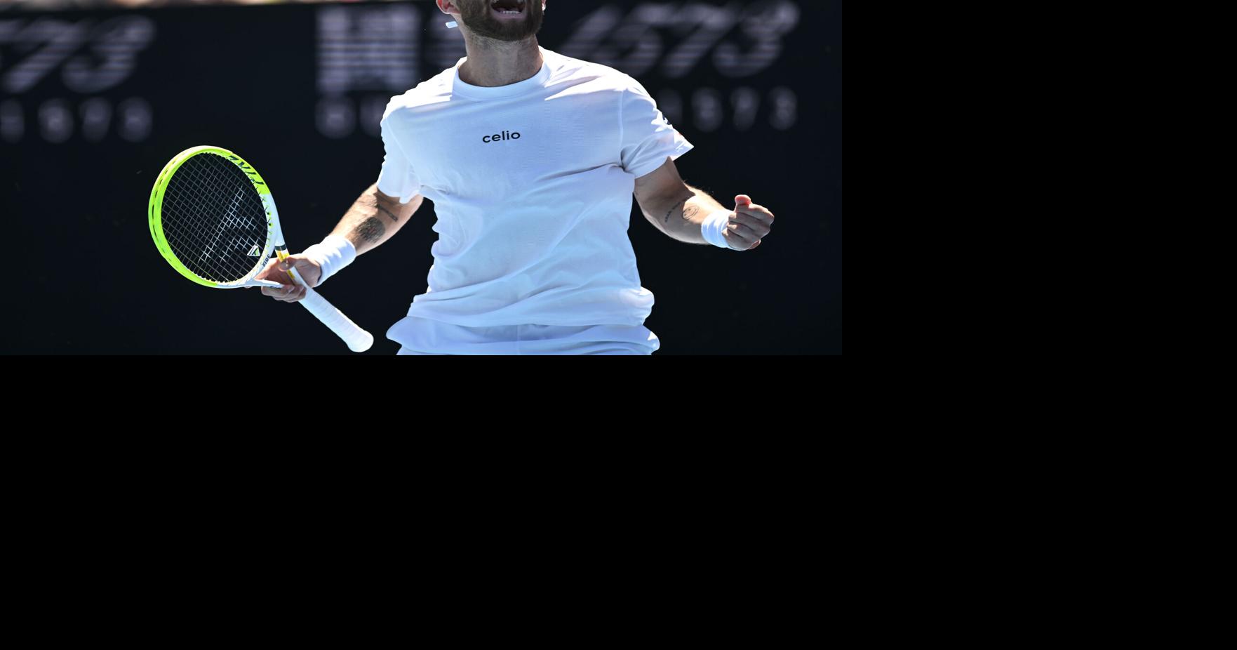 Moutet's underarm serve seals Australian Open first-round win | AP ...