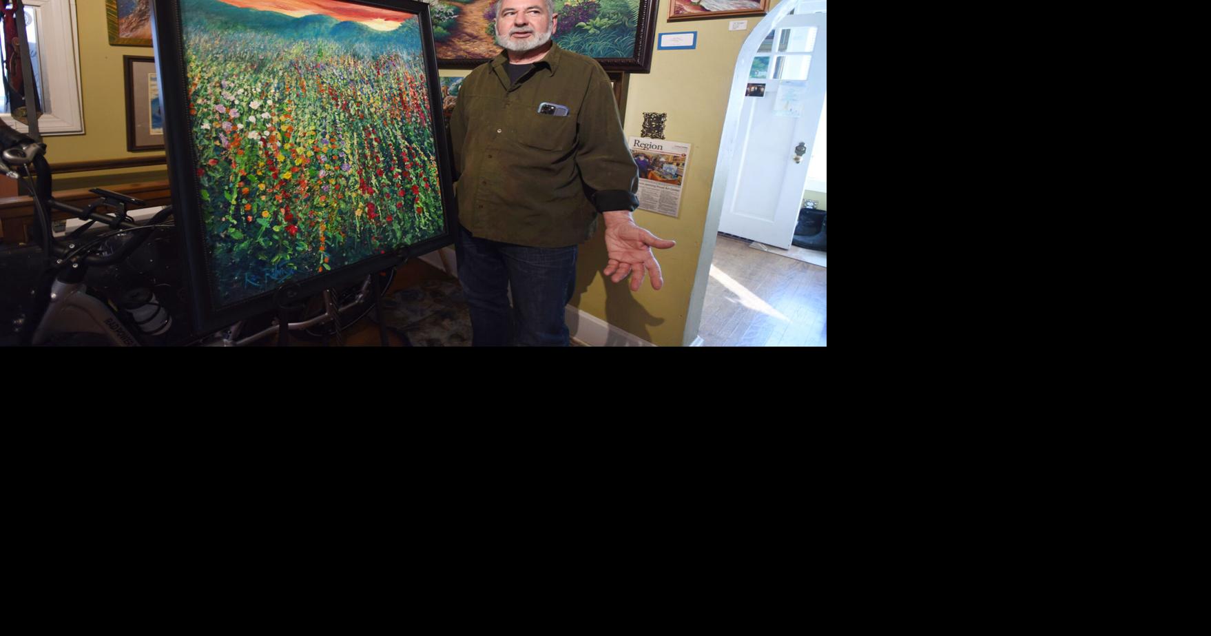 Art Shaped: Local painter Robinson moving on to new techniques | News ...