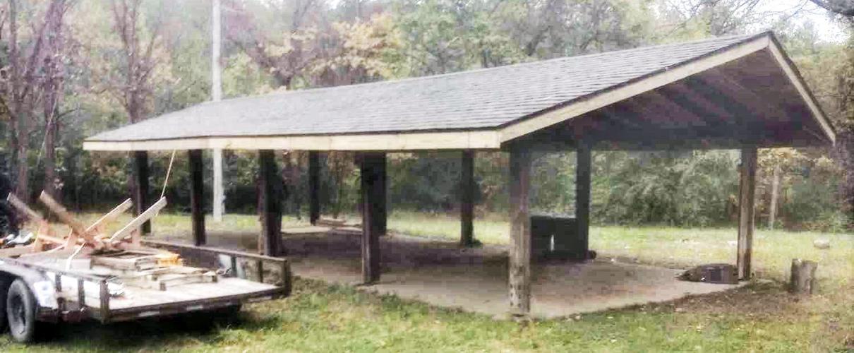 Gum Ridge pavilion receives facelift | | metropolisplanet.com