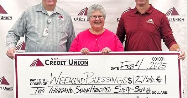 Weekend Blessings among charities aided by SIU Credit Union | News ...