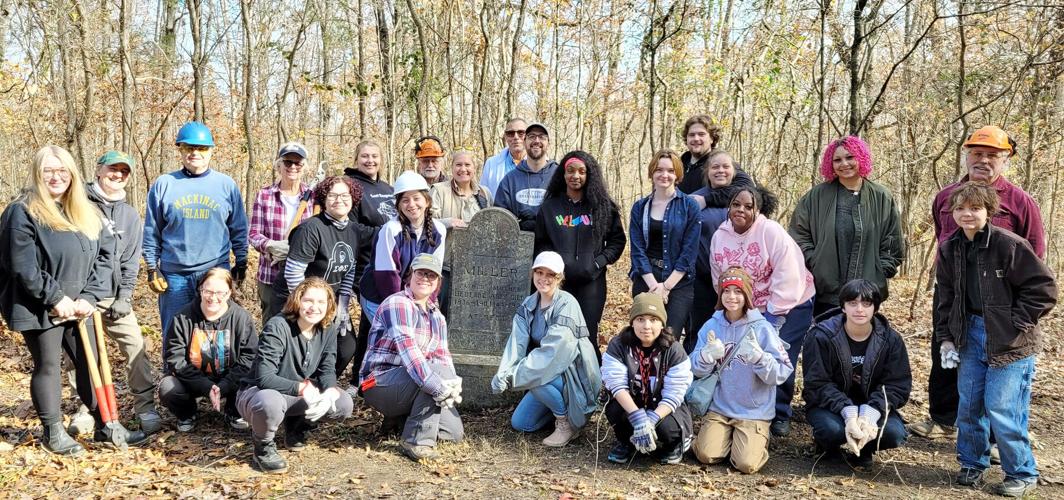 Volunteers make a difference at historic Miller Grove Cemetery ...