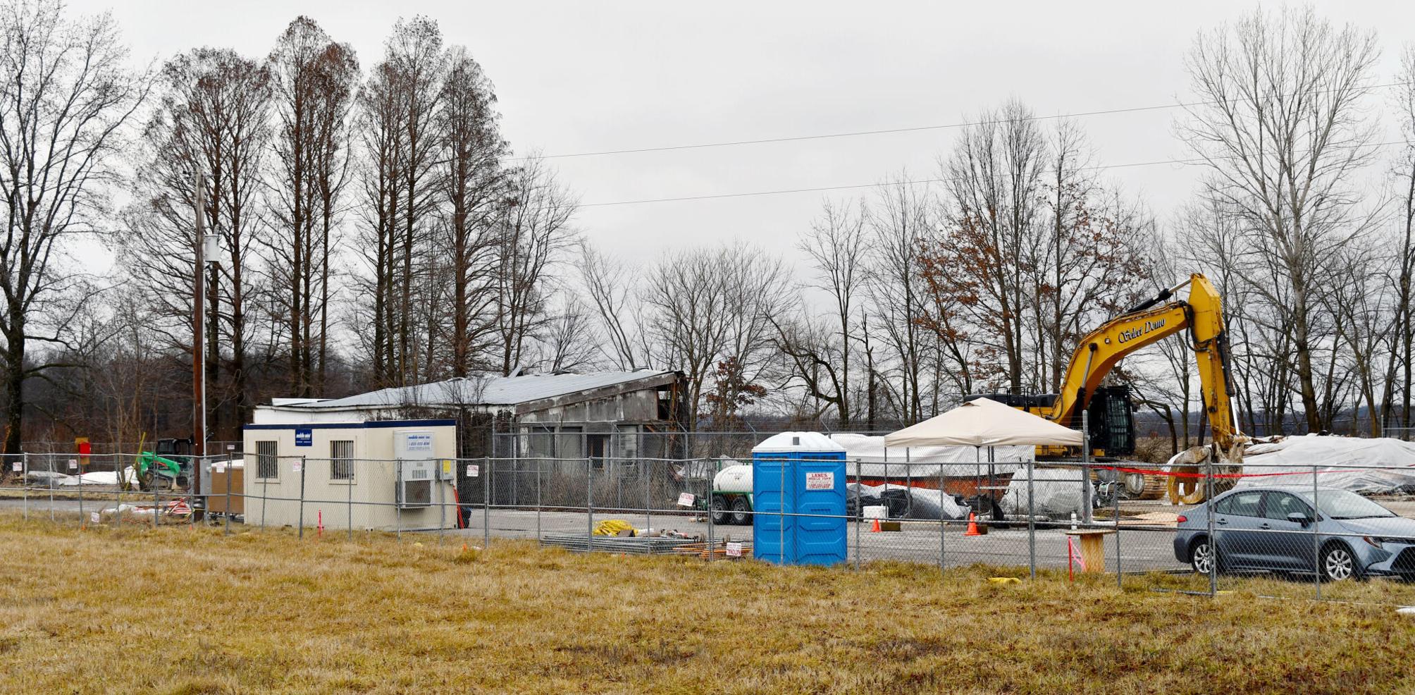 Honeywell demolishing former Mermet fertilizer building | News ...