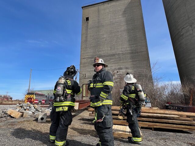 Fire Set in Abandoned Grain Silo in Rockland | Public Safety ...