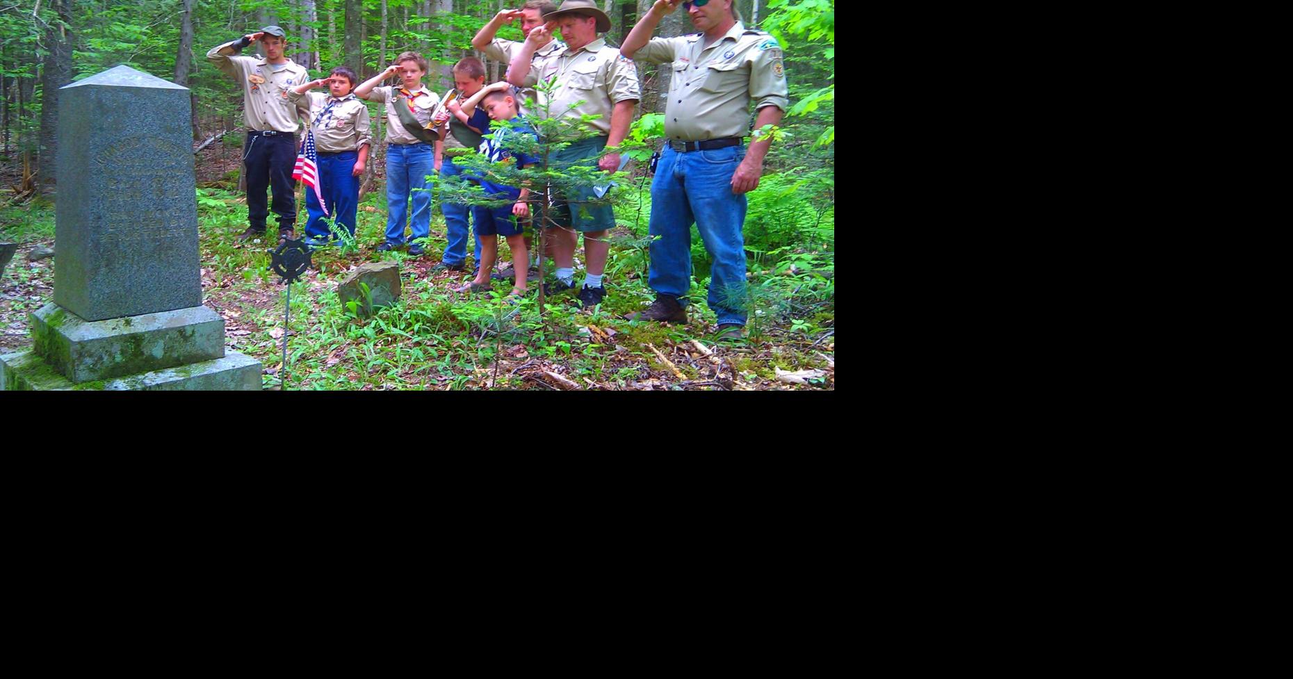 Boy Scout troop honors Revolutionary War vet | Waldo | midcoastvillager.com
