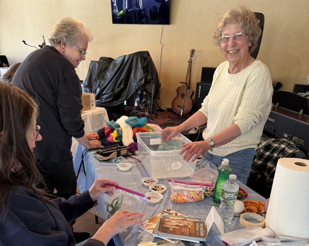 Kids and Adults Try Crafting at FOSI Cabin Fever Reliever | Town News ...