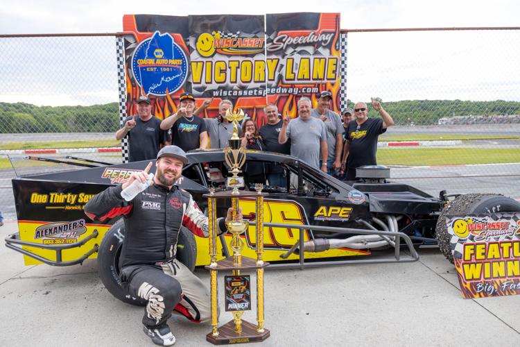 Brett Meservey scores first career victory at Wiscasset Speedway | Knox ...
