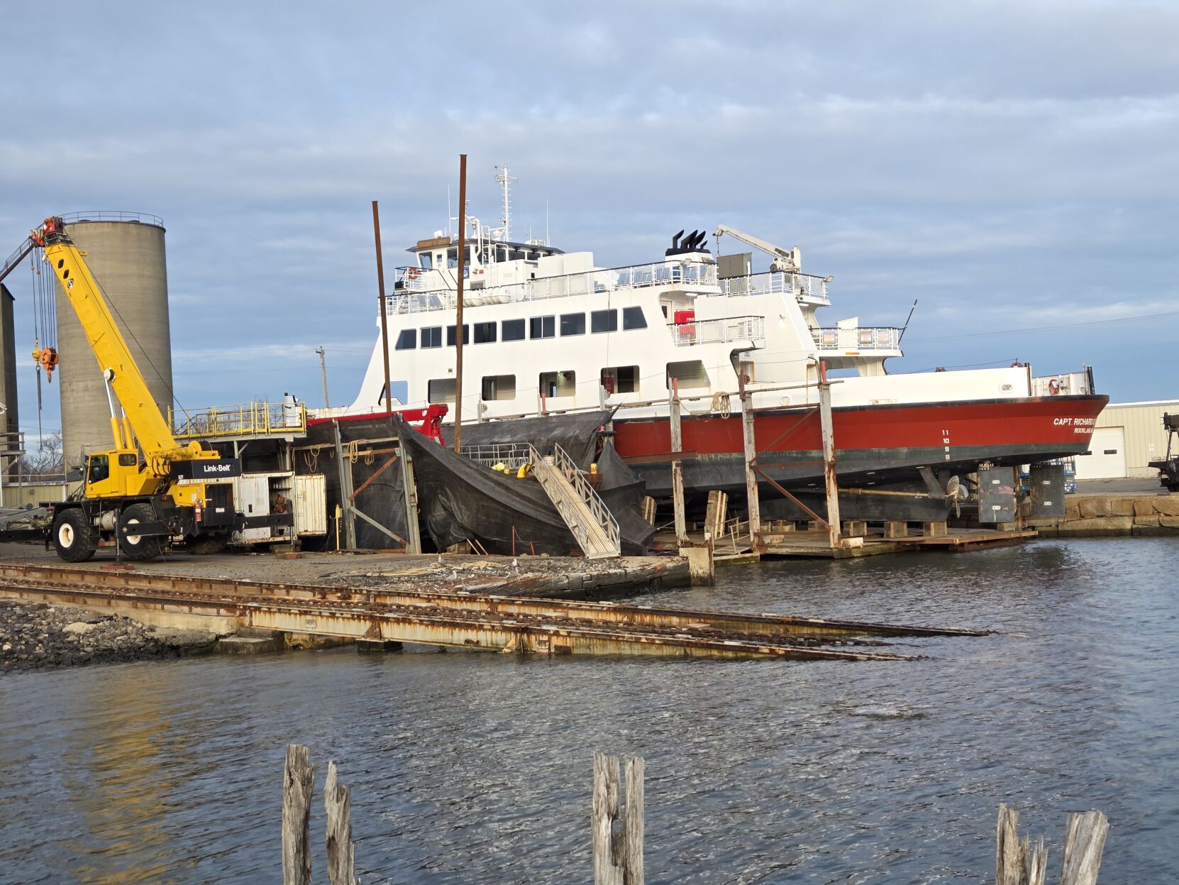 Ferry Captain Spear on Shore for Checkup | Waterfront ...
