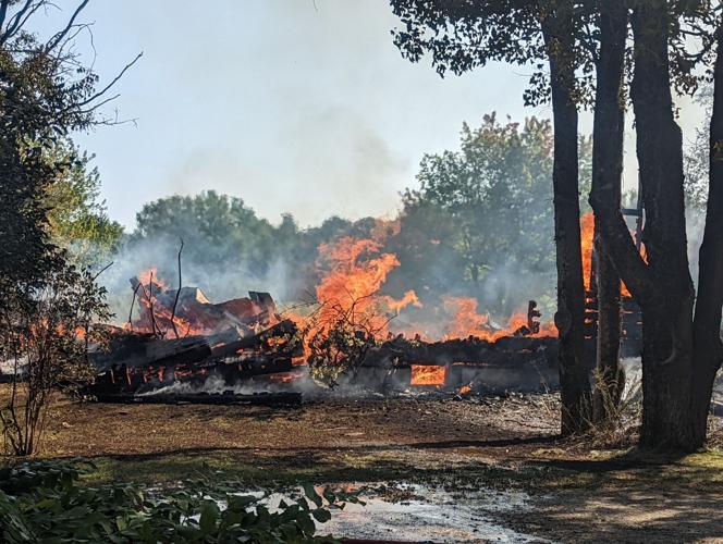 Fire destroys Hope barn | Public Safety | midcoastvillager.com