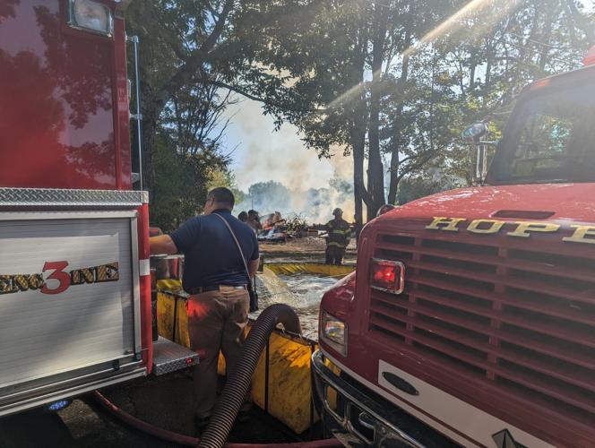 Fire destroys Hope barn | Public Safety | midcoastvillager.com