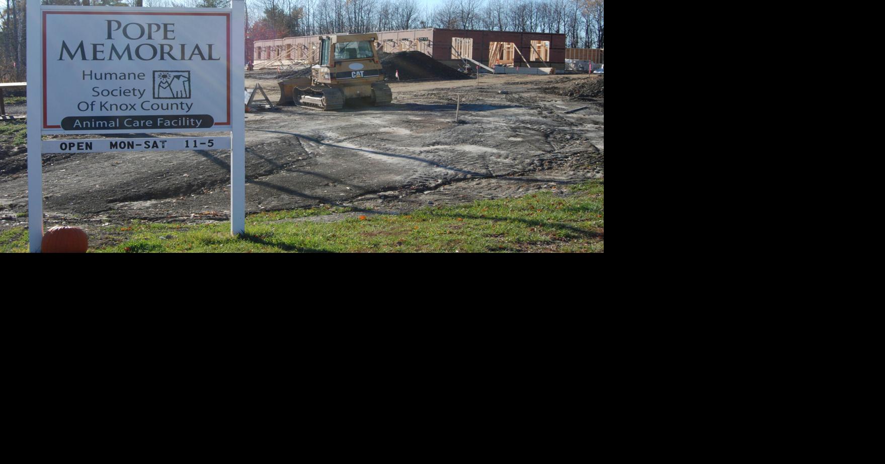 New building taking shape for humane society | News | midcoastvillager.com