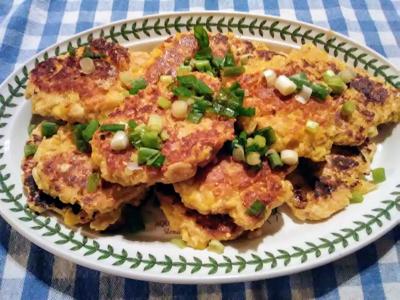 Corn cakes or fritters | Food For Life | midcoastvillager.com