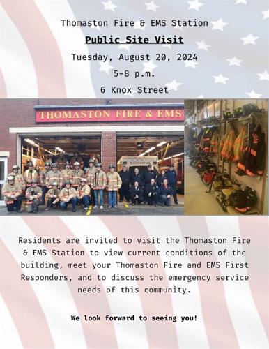 Thomaston Fire and EMS Station public site visit | Local News ...