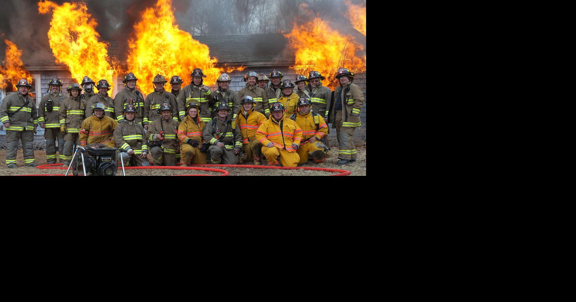 Rockport firefighters battle practice blaze to hone fire attack skills ...