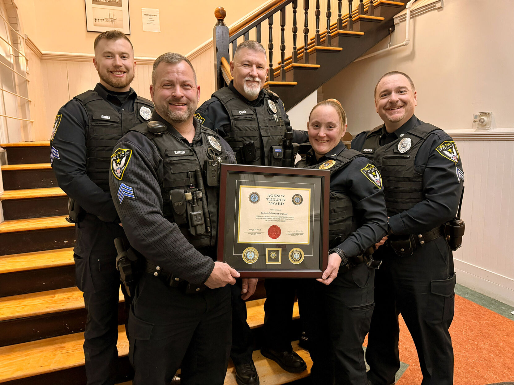 Belfast Police Department Honored with FBI-LEEDA Agency Trilogy Award ...