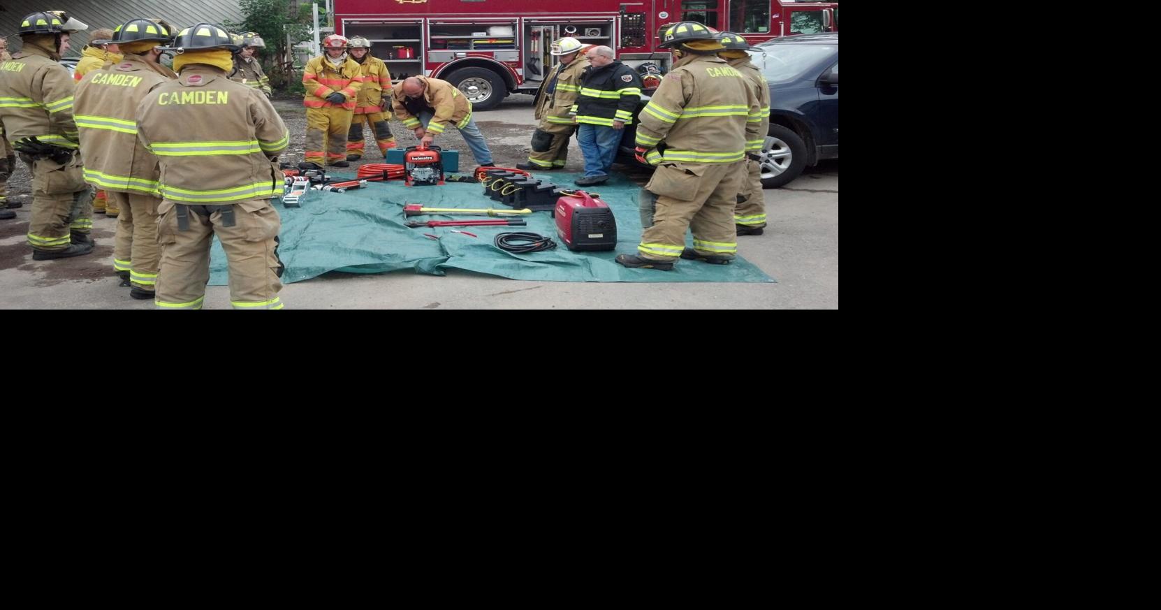 Camden firefighters train with new equipment | News | midcoastvillager.com
