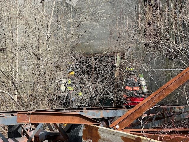 Fire Set in Abandoned Grain Silo in Rockland | Public Safety ...