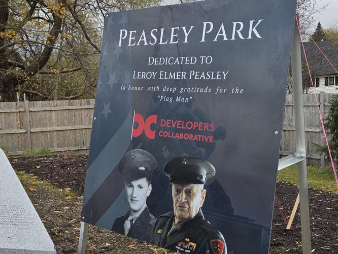 Peasley Park Dedicated in Honor of Rockland's 'Flag Man' | News ...