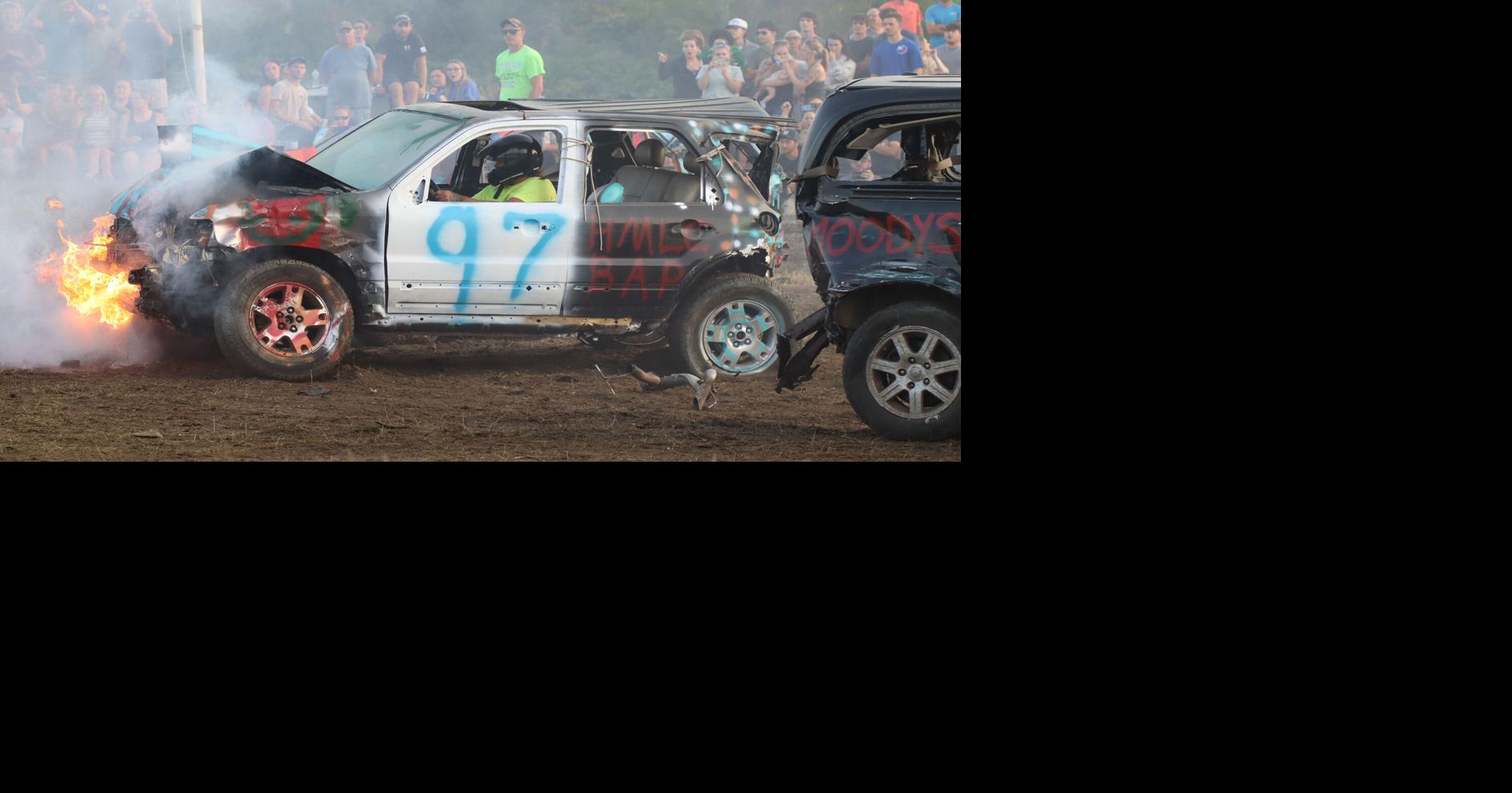 In Always-Entertaining Event, Demolition Derby Wows Crowds, Crushes ...