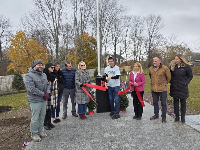 Peasley Park Dedicated in Honor of Rockland's 'Flag Man' | News ...