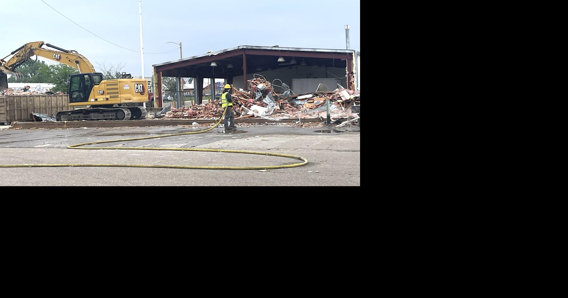 Miles City Fire Hall demolition begins | News | milescitystar.com