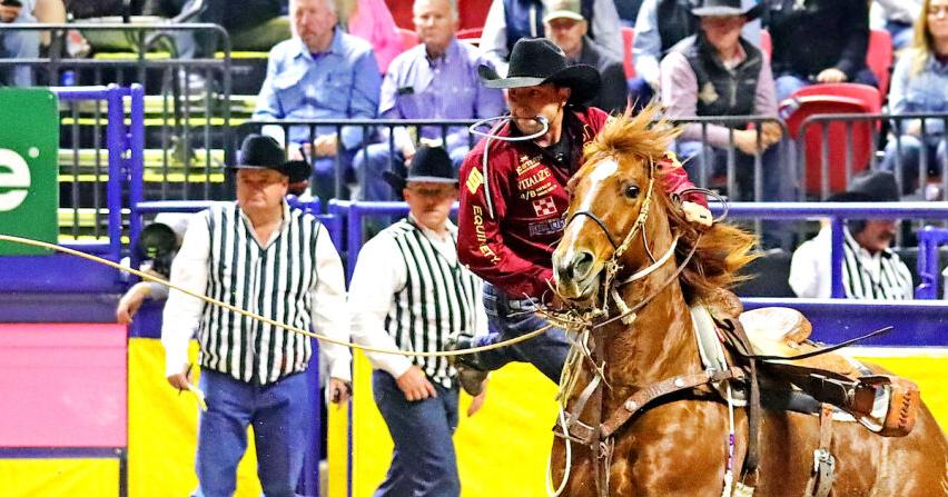 Meged sets NFR record in round seven win | News | milescitystar.com