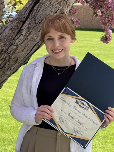 Miles City's Haylee Strouf recognized as MSU-B College of Education ...