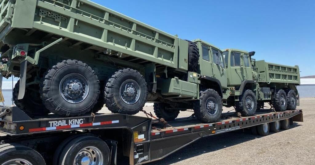 Custer County Fire Department receives two trucks through DNRC program ...