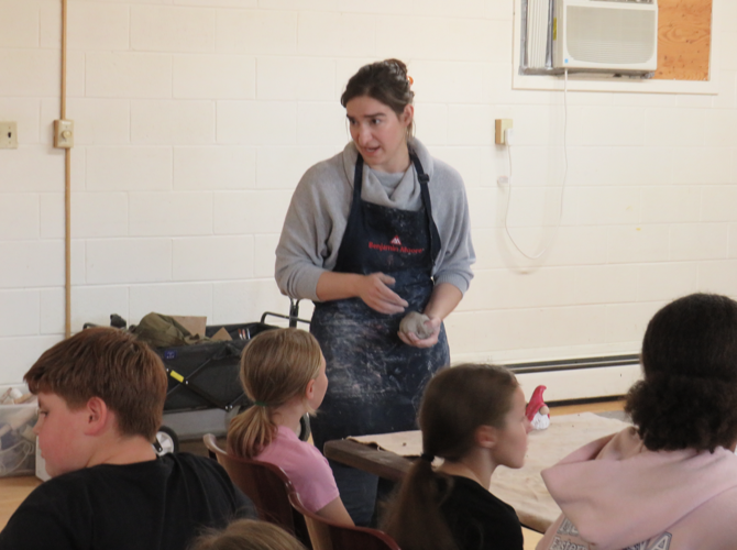 Learning to shape clay | | milescitystar.com