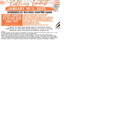 Annual coyote-calling contest set for this weekend | Hunting ...