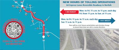 Sailors experience expanded tolls at Norfolk Reversible Express Lanes ...