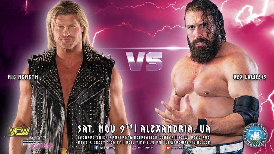 Virginia Championship Wrestling returns to Alexandria, Va. November 9th ...
