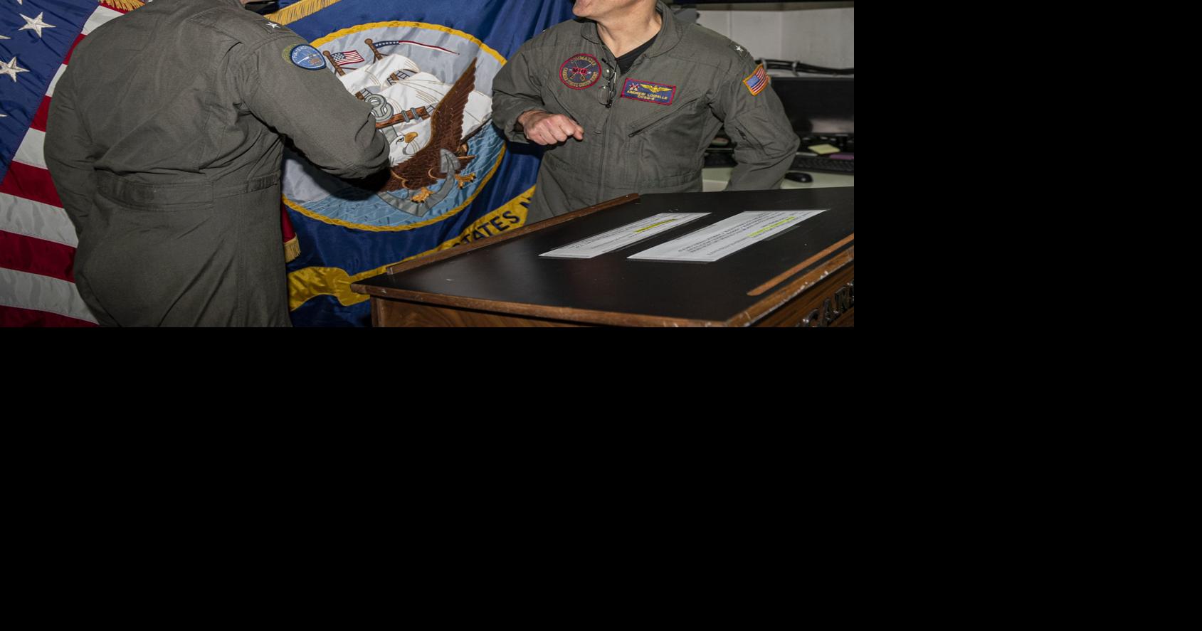 Carrier Strike Group Eight changes command at sea aboard USS Harry S ...