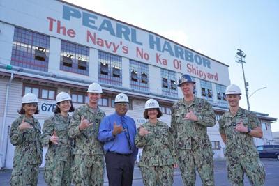 Vice Chief of Naval Operations visits Pearl Harbor Naval Shipyard ...