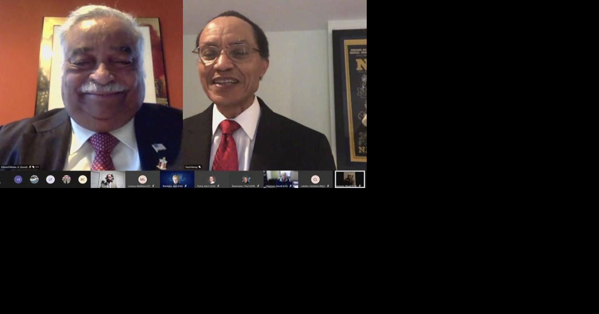 NPS welcomes retired Vice Adm. Edward Moore Jr. Into Hall of Fame ...