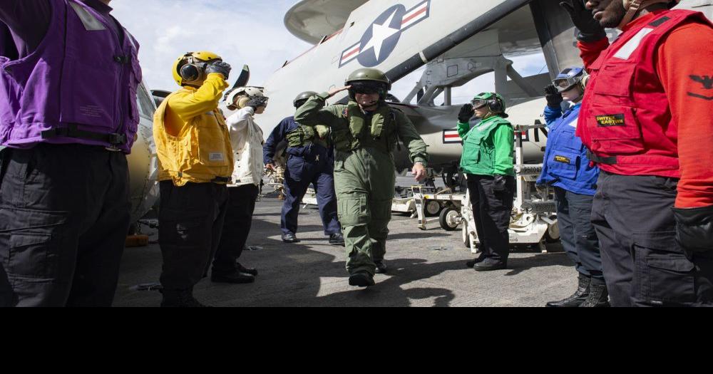 Queen Elizabeth Carrier Strike Group visits CSG-10 and Mighty Ike ...
