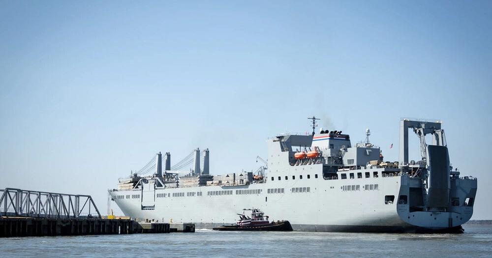 MV Roy P. Benavidez departs in support of JLOTS mission | Top Stories ...