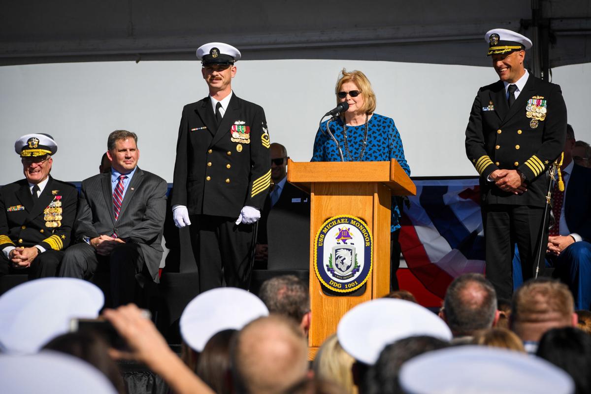 USS Michael Monsoor Commissioning Ceremony honors legacy of Navy SEAL ...