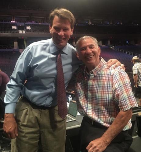 WWE Hall of Fame legends John Bradshaw Layfield and Gerald Brisco in ...