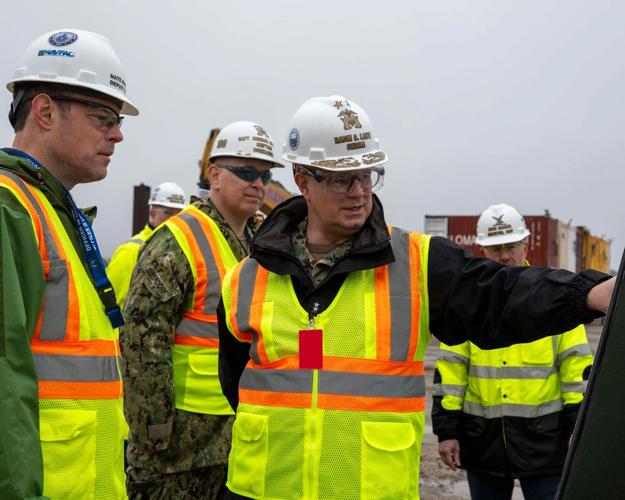 CNRMA Commander, RADM Carl Lahti, visits Portsmouth Naval Shipyard ...