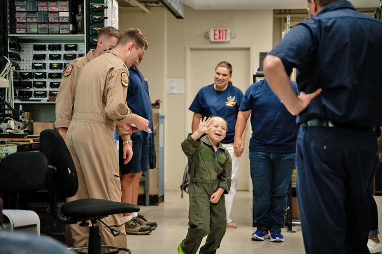 Young Corpus Christi native recognized as Honorary Naval Aviator | Top ...