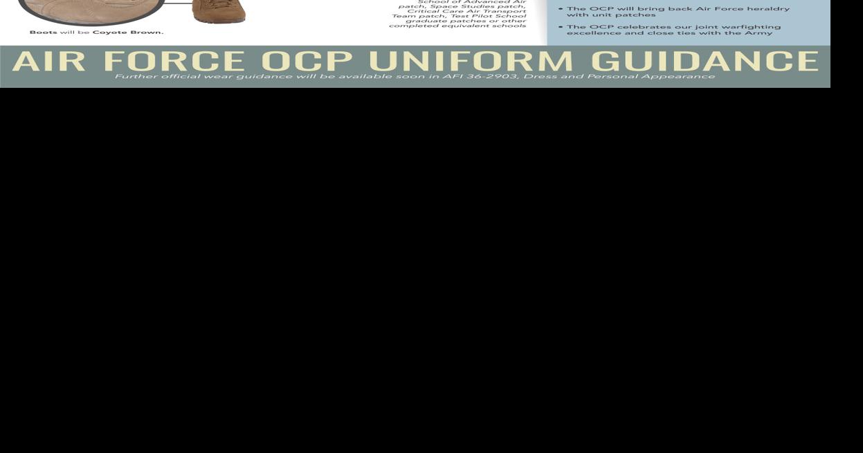 When can I get my OCPs? | Air Force News | militarynews.com