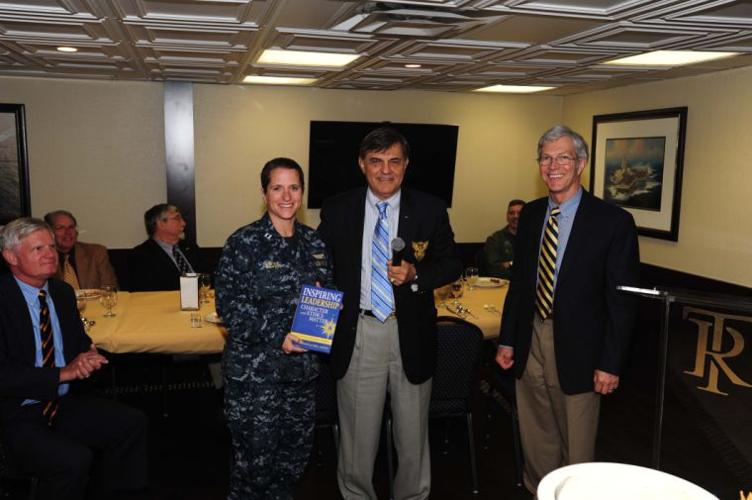Naval Academy alumni honors TR Sailor for exceptional leadership | News ...